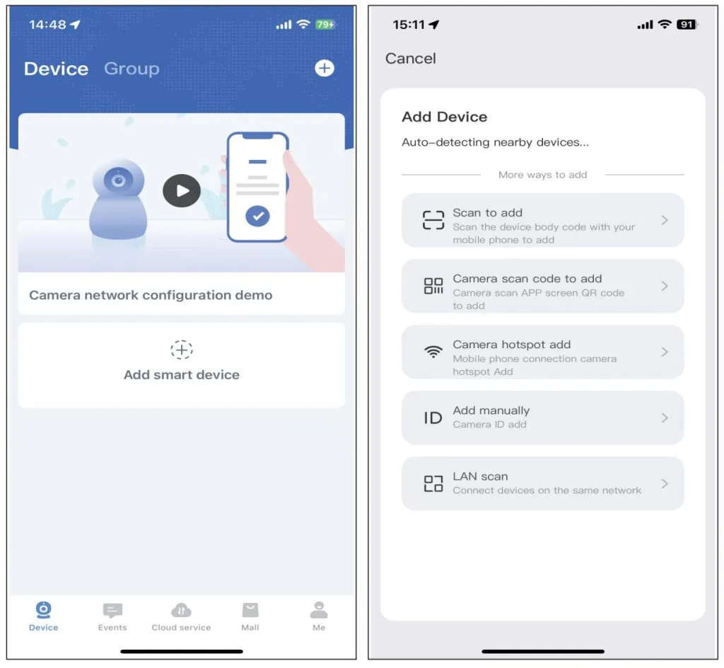 EseeCloud Camera Manual - EseeCloud