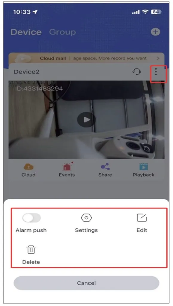 EseeCloud Camera Manual - EseeCloud